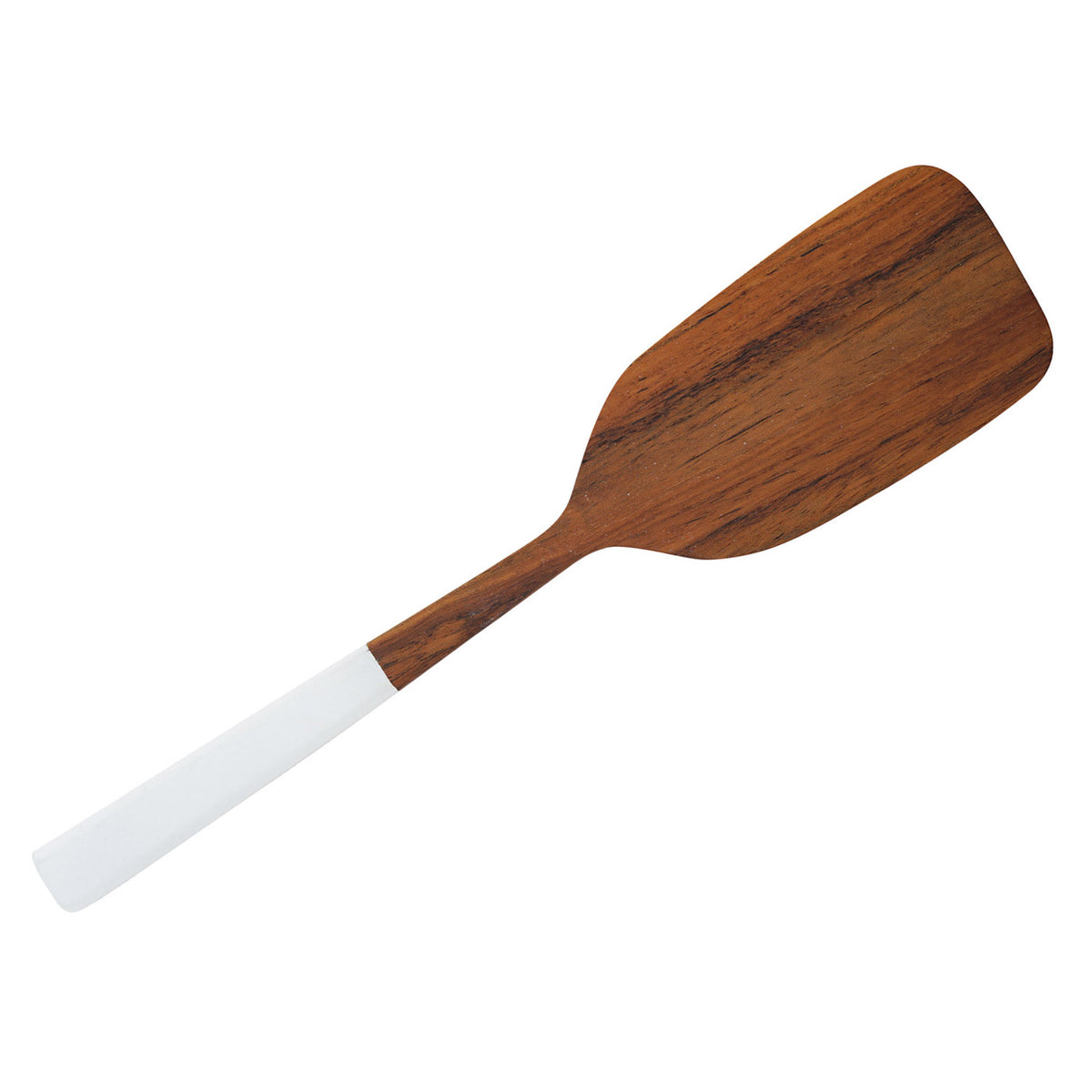 Bistro Teak Spatula with White Handles – Rico & Plato